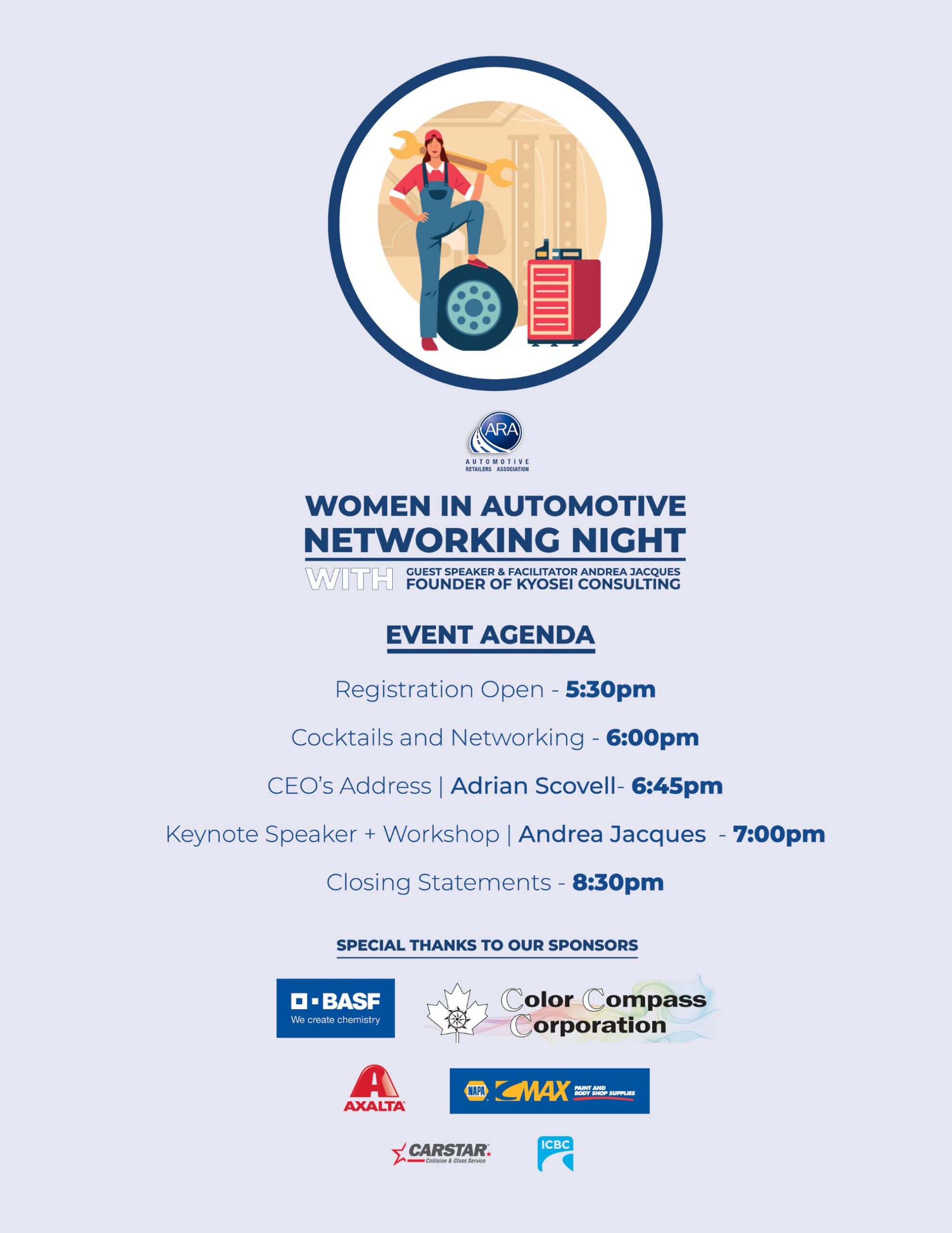 The Third Annual Women in Automotive Networking Night - ARA Events